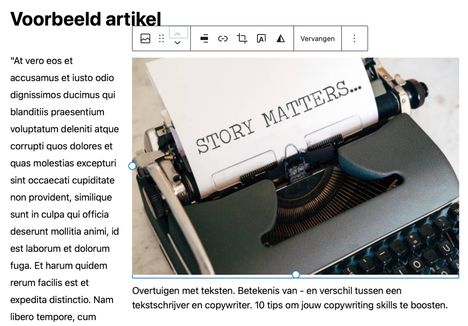Afbeelding invoegen in WordPress - WPHelpdesk